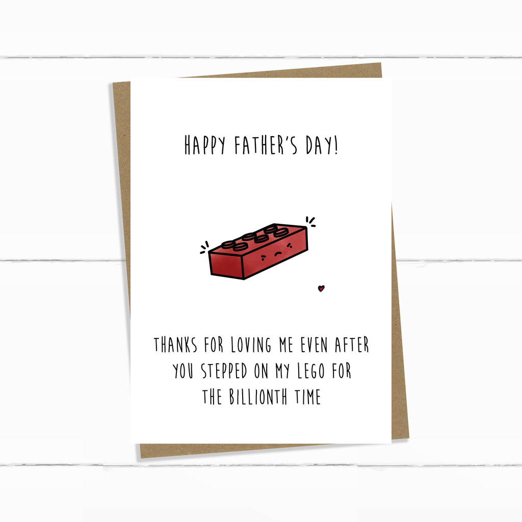 LEGO FATHER'S DAY CARD – Baun Bon